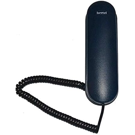 Beetel B26 Corded Slim Landline Phone,Ringer Volume Control,Wall/Desk ...