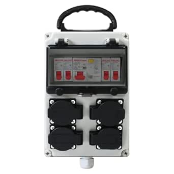 ZUYIYI Power Distribution Box, 110V High Current Wall Mount Electrical ...