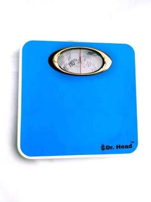 Dr. Head Personal Bathroom Weight Machine for Body Weight Analog ...