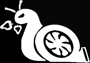 Amazon.com: IMPRINTNATION Custom JDM Turbo Snail Breathing Vinyl Decal ...