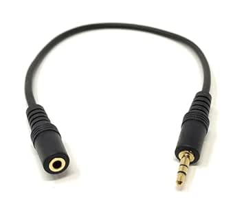 mCore 30 cm 3.5mm Extension Cable Stereo Jack Cable Male to Female AUX ...