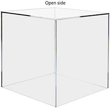Amazon.com: Marketing Holders Acrylic Clear Cube Riser Display Box or ...