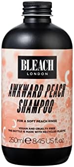 Amazon.com: Bleach London Awkward Peach Shampoo - Peachy Toning Formula ...