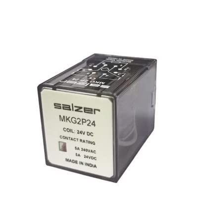 8 Pin Relay 5amp 2 Pole Salzer Make General Purpose | Desertcart INDIA