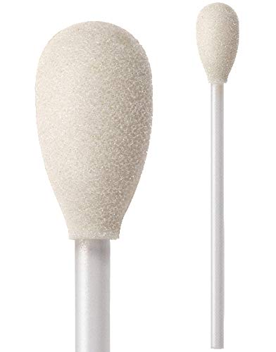 Amazon.com : (Bag of 50 Swabs) 4" Teardrop Mitt Foam Swab for Cleaning ...