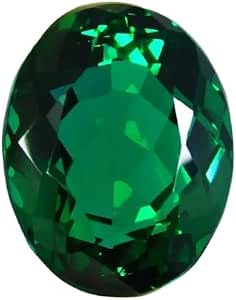 Amazon.com: Natural 100 Ct Tsavorite Green Garnet Oval Cut Loose ...