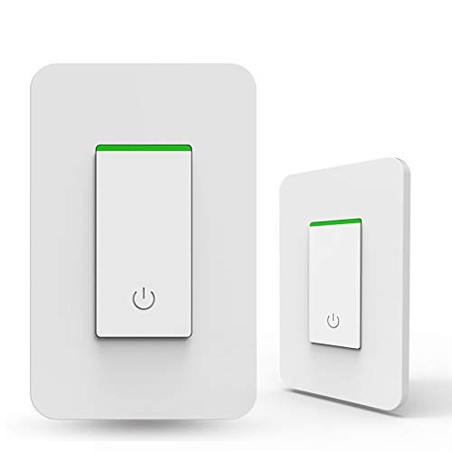Smart Light Switch, WIFI Alexa Smart Switch Work with Amazon Alexa ...