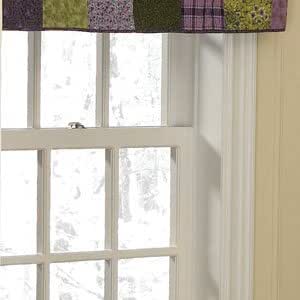 Amazon.com: Donna Sharp Vineyard Square Quilted Valance or Runner ...