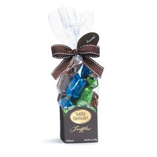 Amazon.com : Seattle Chocolates Assorted Truffles 5oz Gift Bag ...