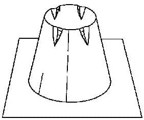 Simpson Duravent 4GVFSR Gas B-Vent Steep Roof Flashing 4" (Pack of 6 ...