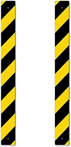 Amazon.com: Therwen 2 Pcs large Reflective Sign Post Panel Aluminum ...