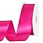 Amazon.com: 60 Yards Hot Pink Ribbon 1-1/2 Inch Pink Satin Ribbon for ...