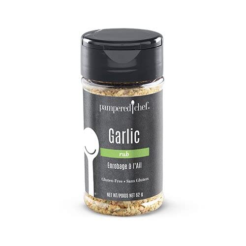 Amazon.com : Pampered Chef Garlic Rub, 2.2 Ounce, Gluten-Free : Grocery ...