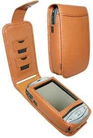 Amazon.com: O2 XDA Mini S / i-Mate K-Jam / Qtek 9100 Piel Frama Tan ...