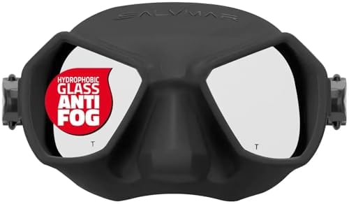 Amazon.com : SALVIMAR Hathor Anti-Fog Mask | Durable Adjustable Low ...