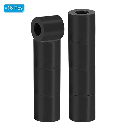 PATIKIL Multi Purpose Rubber Spacer, 16 Pcs 0.8″OD 0.4″ID 0.8″Thick ...