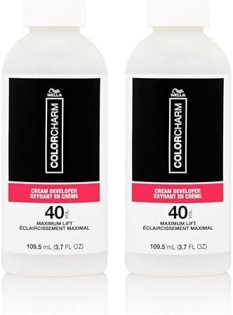 Amazon.com : COLORCHARM Cream Hair Color Developer | 40 Volume | For ...