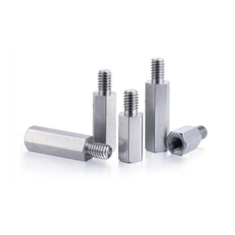 RKODRSMG 2/5pcs M3 M5 M6 304 Stainless Steel Hex Male To Female ...