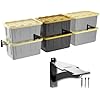 Amazon.com: Koova Wall Mounted Tote Rack Storage System, Fits 27-Gallon ...