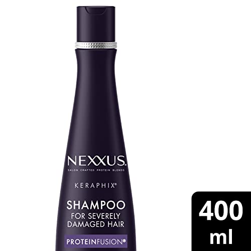 Nexxus KERAPHIX PROTEINFUSION Shampoo with keratin protein and black ...