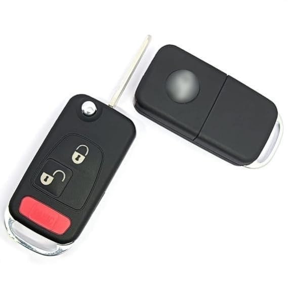 Key Shield 2-Button Flip Key Shell | Compatible with Mahindra Bolero 2 ...