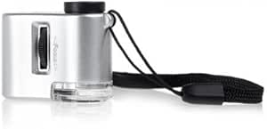 60X Magnification Mini Led Microscope With Uv Currency Detecting ...