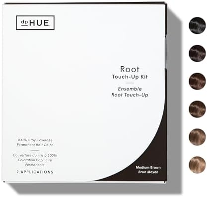 Amazon.com: dpHUE Root Touch-Up Kit, Medium Brown - Permanent Hair ...
