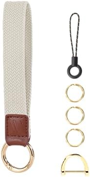 Amazon.com: WEESMILE Key Chain, Stretchy Keychain Wristlet, Cute Wrist ...