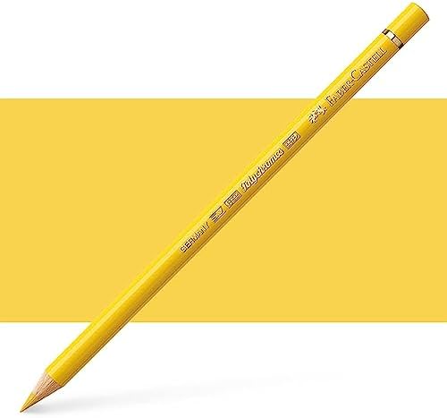 Faber-Castell POLYCHROMOS ARTIST COLOUR PENCILS NAPLES YELLOW : Amazon ...