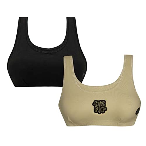 Buy Tiny Bugs Cotton Sports Bra for Girls/Multicolour/Teenager Bra ...