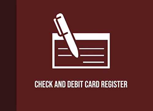 Amazon.com: Check and Debit Card Register: Checkbook Register, Check ...