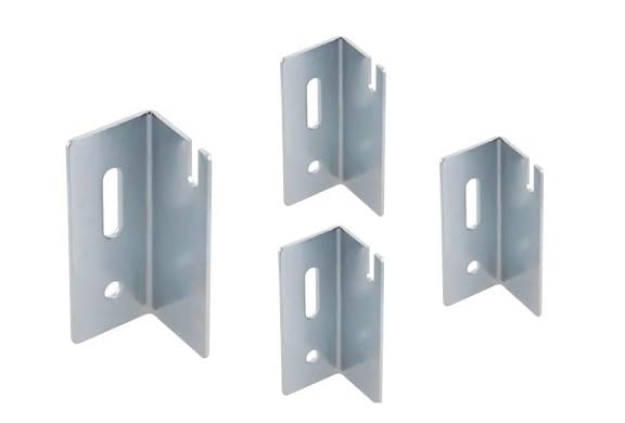 GENUEN® 4 x Universal Radiator wall Brackets Enough for one radiator ...