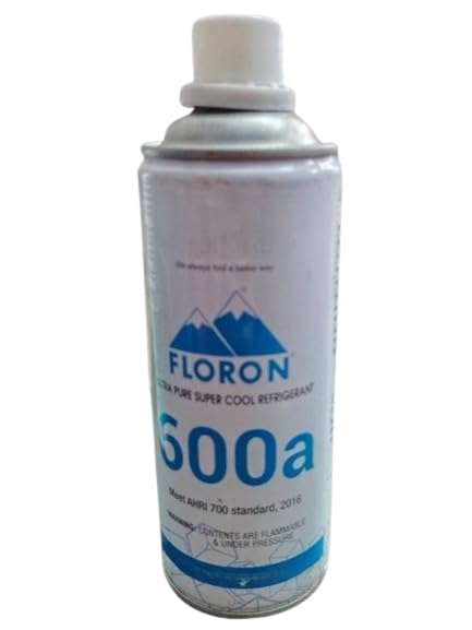 Floron R600a Gas Can - Recommended for All Car AC Systems - Quick ...