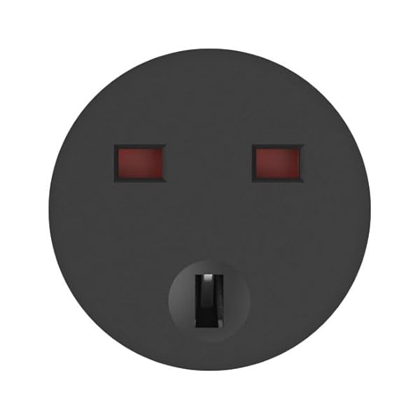 Hama D3223854 4-Way 2X USB-A 12W UK Plug Power Strip, 3 Meter Length ...