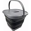 Amazon.com: SAMMART 8.5L (2.2 Gallon) Collapsible Square Handy Bucket ...