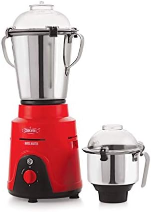 Buy Cookwell Bullet Mixer Grinder (5 Jars, 3 Blades, Silver) - Copper ...