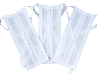 Buy Cotton Advocate Collar Tie (White, Pack of 30) Advocate Band ...