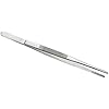 SE 12-Inch Stainless Steel Tweezers - Durable Knurled Handle Serrated ...
