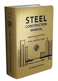 Steel Construction Manual, 16th edition: AISC: Amazon.com: Books