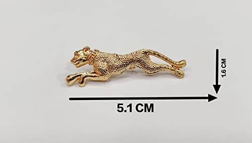 Buy Jaguar Lapel Pin Brooch (Caret Gold) (Alloy) at Amazon.in