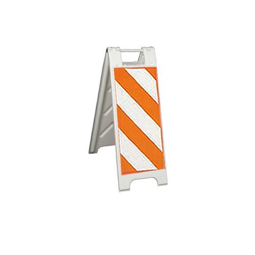 Plasticade 155-HT12DG-W-L Minicade Barricade/Sign Stands, 12" x 24 ...