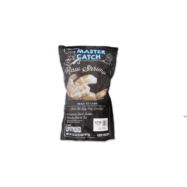 Amazon.com: Master Catch, 21/30 Raw Shrimp Ez Peel 2Lb, 32 Ounce ...