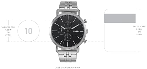 Buy Fossil Luther Analog Black Dial Men's Watch-BQ2328 at Amazon.in