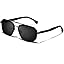 KANASTAL Metal Frame Sunglasses for Men, Polarized Sun Glasses Military ...