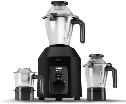 Buy Havells Mixer Grinder Silencio | Powerful HVDC Motor |Hands Free ...