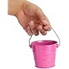 Amazon.com: Juvale 6 Pack Mini Buckets with Handles for Kids - Small ...