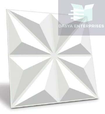 DABORIYA Textures 3D Wall Panels White Self Adhesive Peel & Stick ...