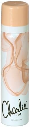 6 x Charlie Body Fragrance Spray 75ml Chic : Amazon.co.uk: Beauty