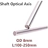 Amazon.com: 1 Piece Optical axis Guide Linear axis Outer Diameter 8mm ...