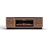 Amazon.com: Bridgevine Home Graceland 86 inch Electric Fireplace TV ...